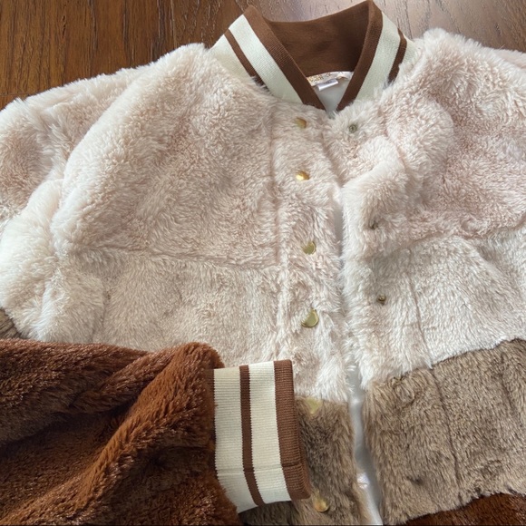 Beach Riot | Jackets & Coats | Beach Riot Sherpa Bomber Jacket | Poshmark